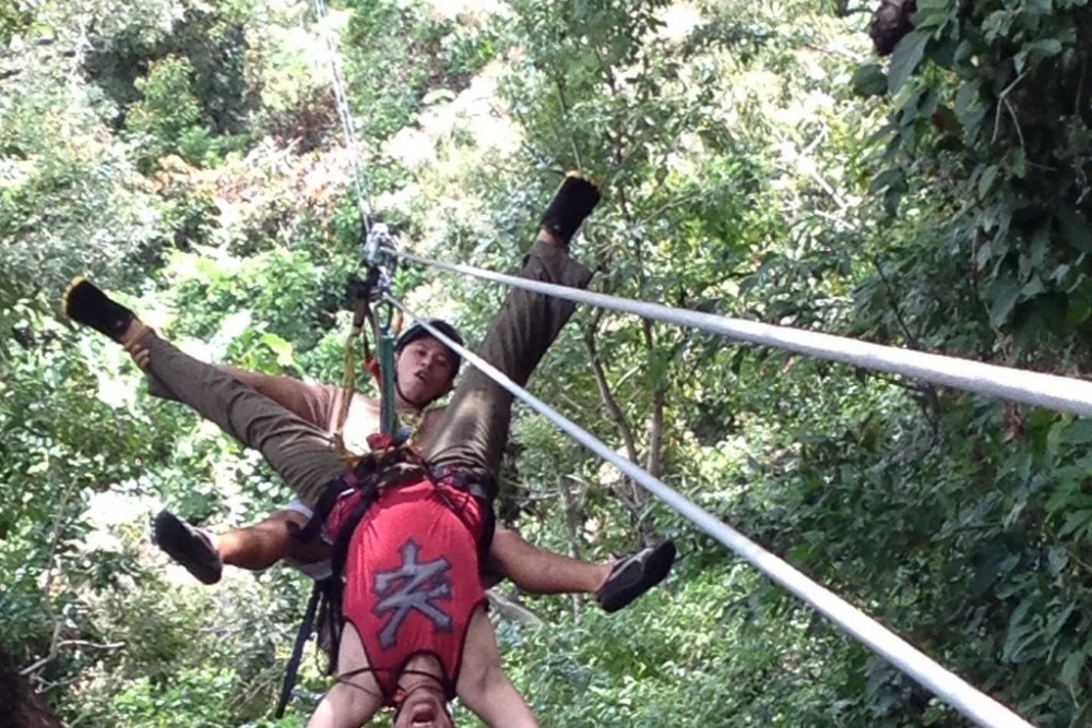 South Shore Canopy Zip Line Tour | Caribbean Adventures Roatan - Tours ...