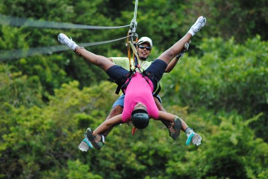 South Shore Canopy Zip Line Tour | Caribbean Adventures Roatan - Tours ...